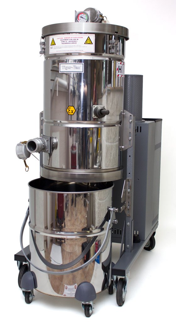 Tiger-Vac CD-100L (DT) EX (MFS) Z22 - Industrial Vacuums - Particulair