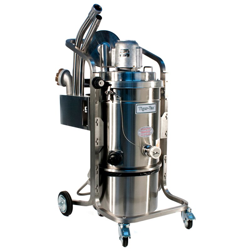 Tiger-Vac EXP1-10 (25L) DT RE HEPA MFS (SS-FOD CART) - Zone 1/21 (EX II ...
